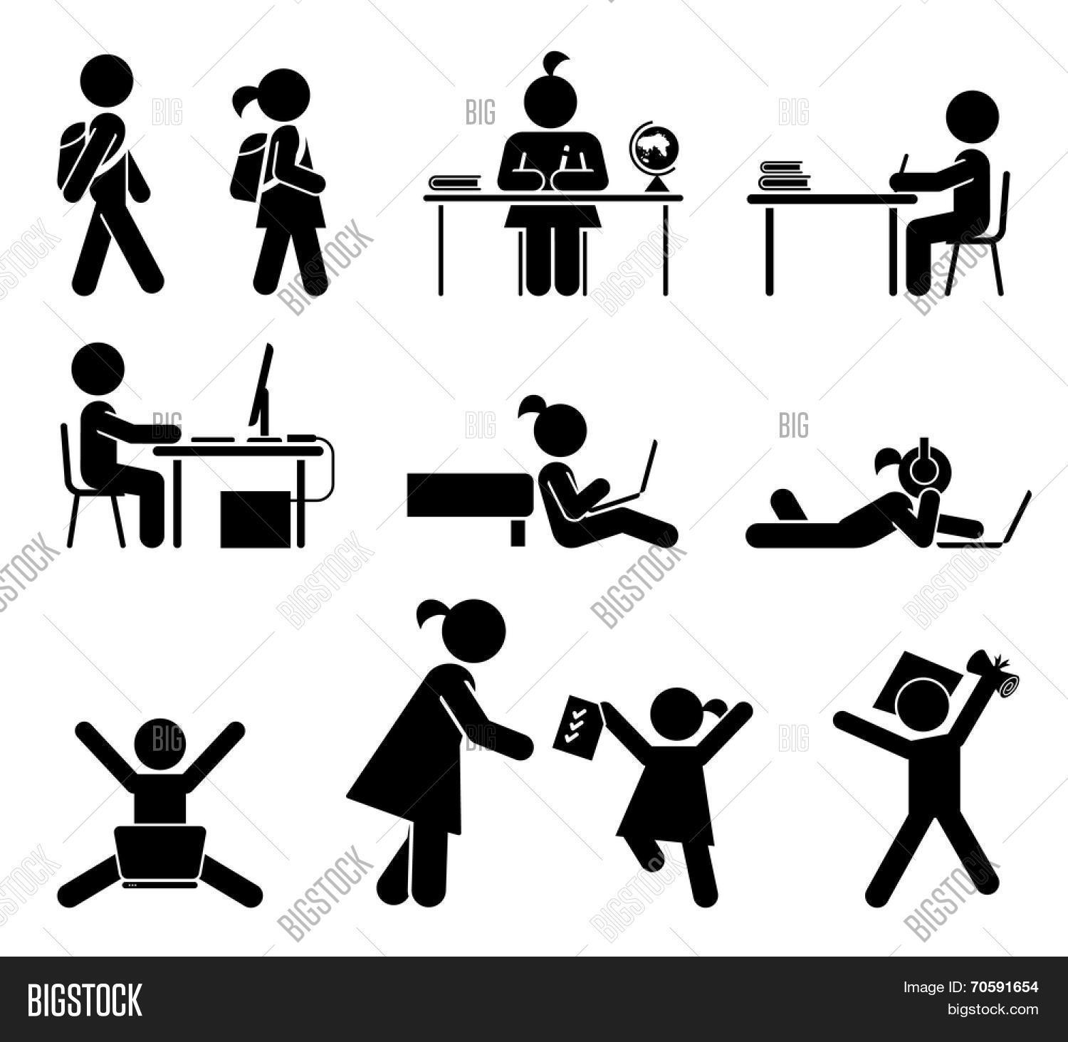 School Days. Vector & Photo (Free Trial) | Bigstock
