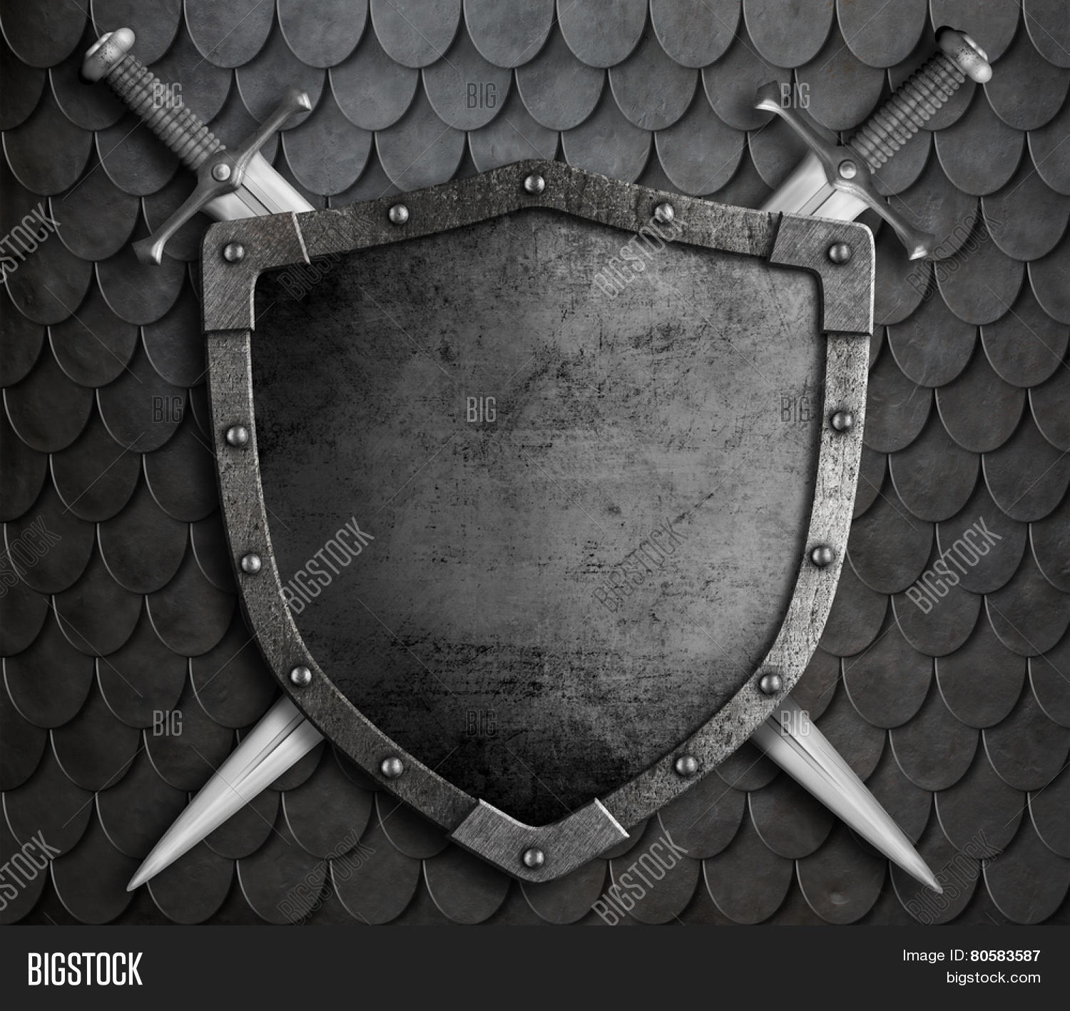 Medieval Shield Two Image & Photo (Free Trial) | Bigstock