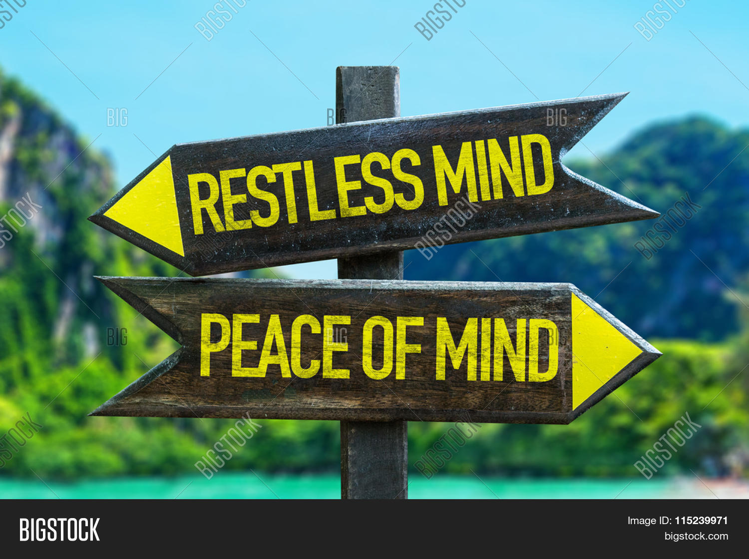 Restless Mind - Peace Image & Photo (Free Trial) | Bigstock