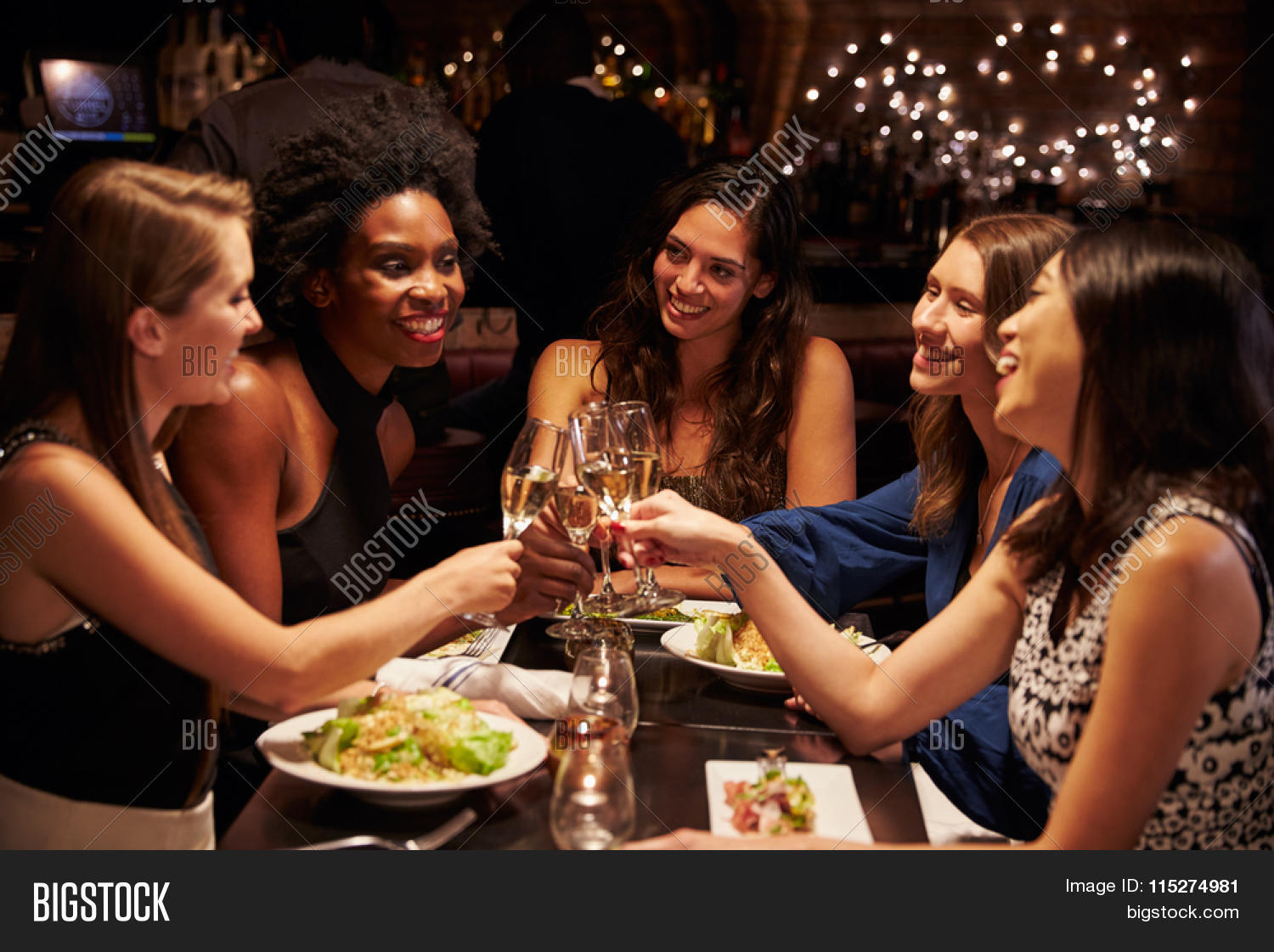 Group Female Friends Image & Photo (Free Trial) | Bigstock
