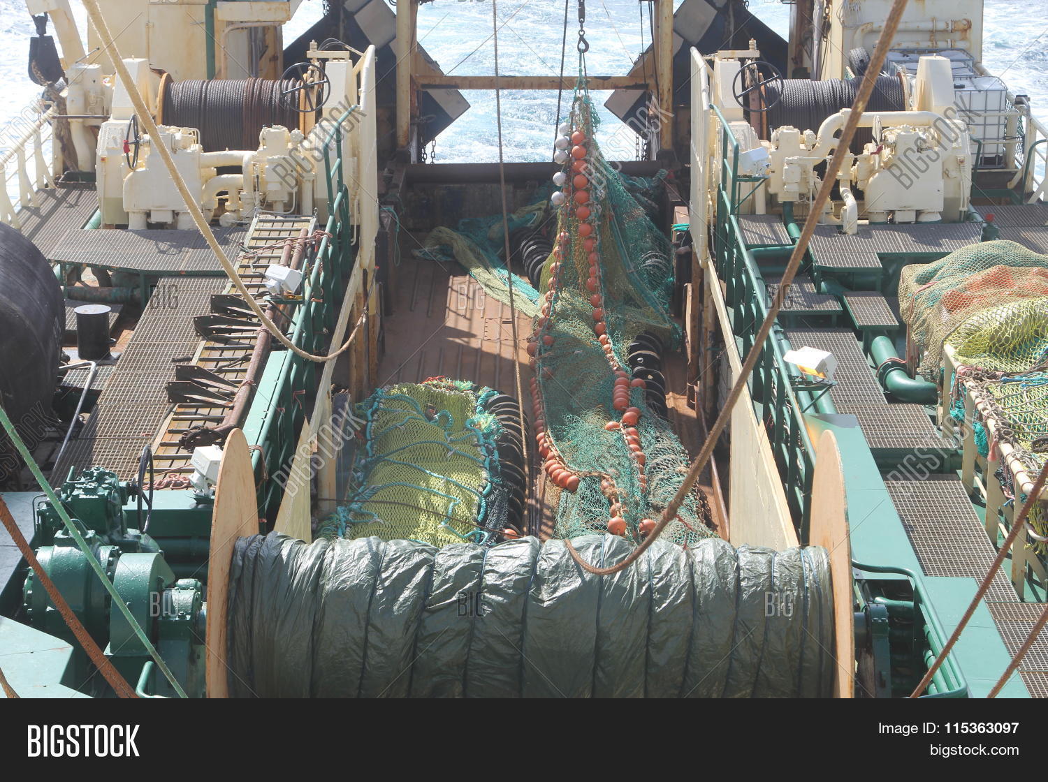 Fishing Trawler. Deck Image & Photo (Free Trial) | Bigstock