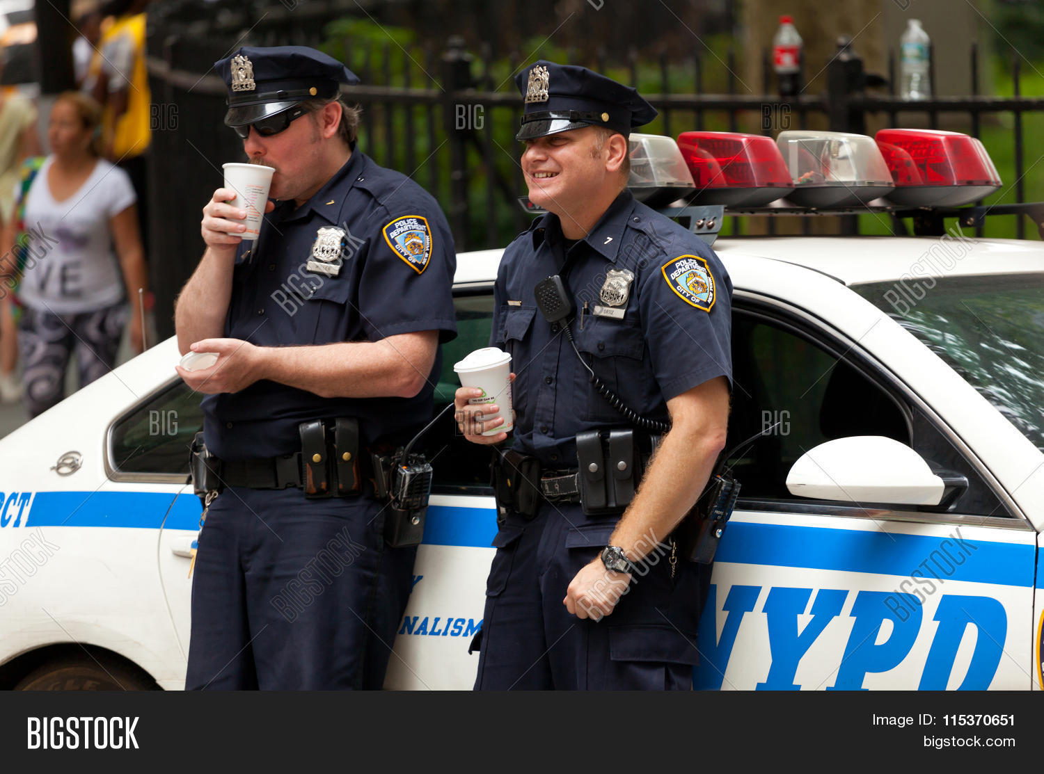 Two Police Officers Image & Photo (Free Trial) | Bigstock