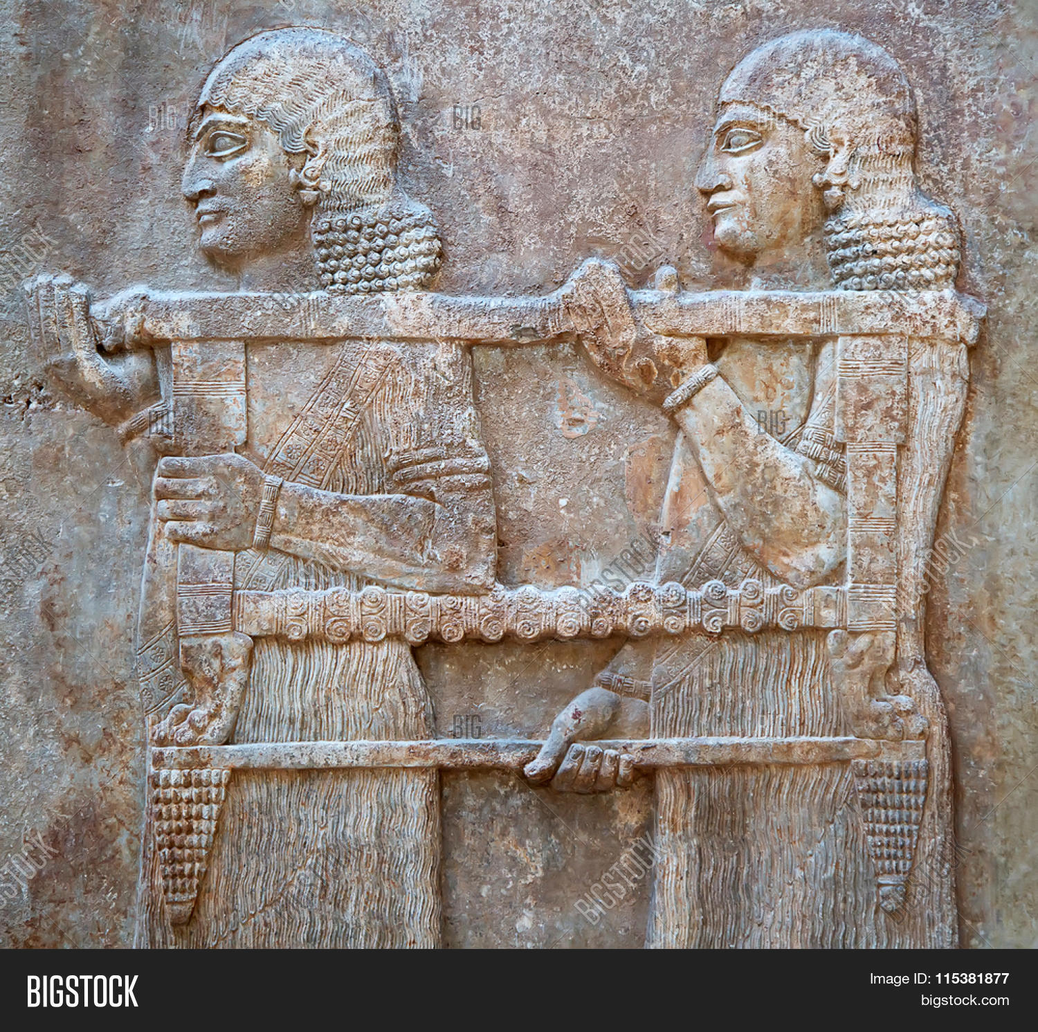 Ancient Sumerian Stone Image & Photo (Free Trial) | Bigstock