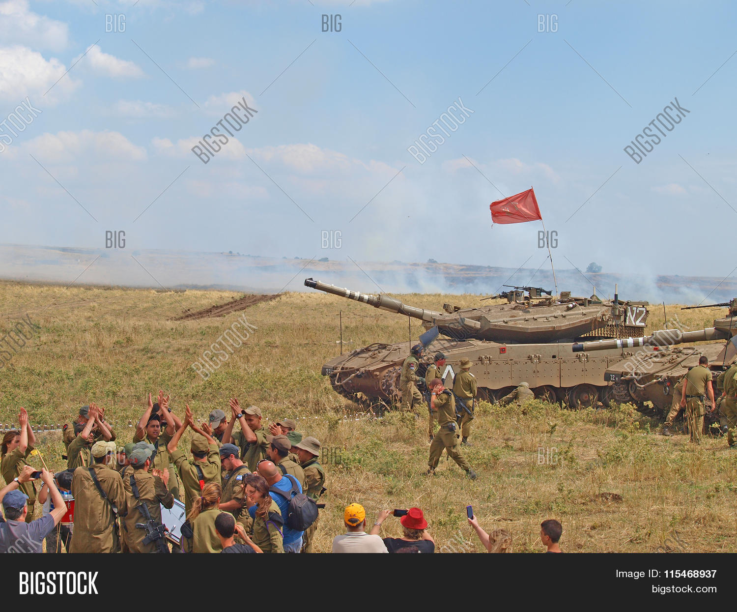 Merkava Tanks Israeli Image & Photo (Free Trial) | Bigstock