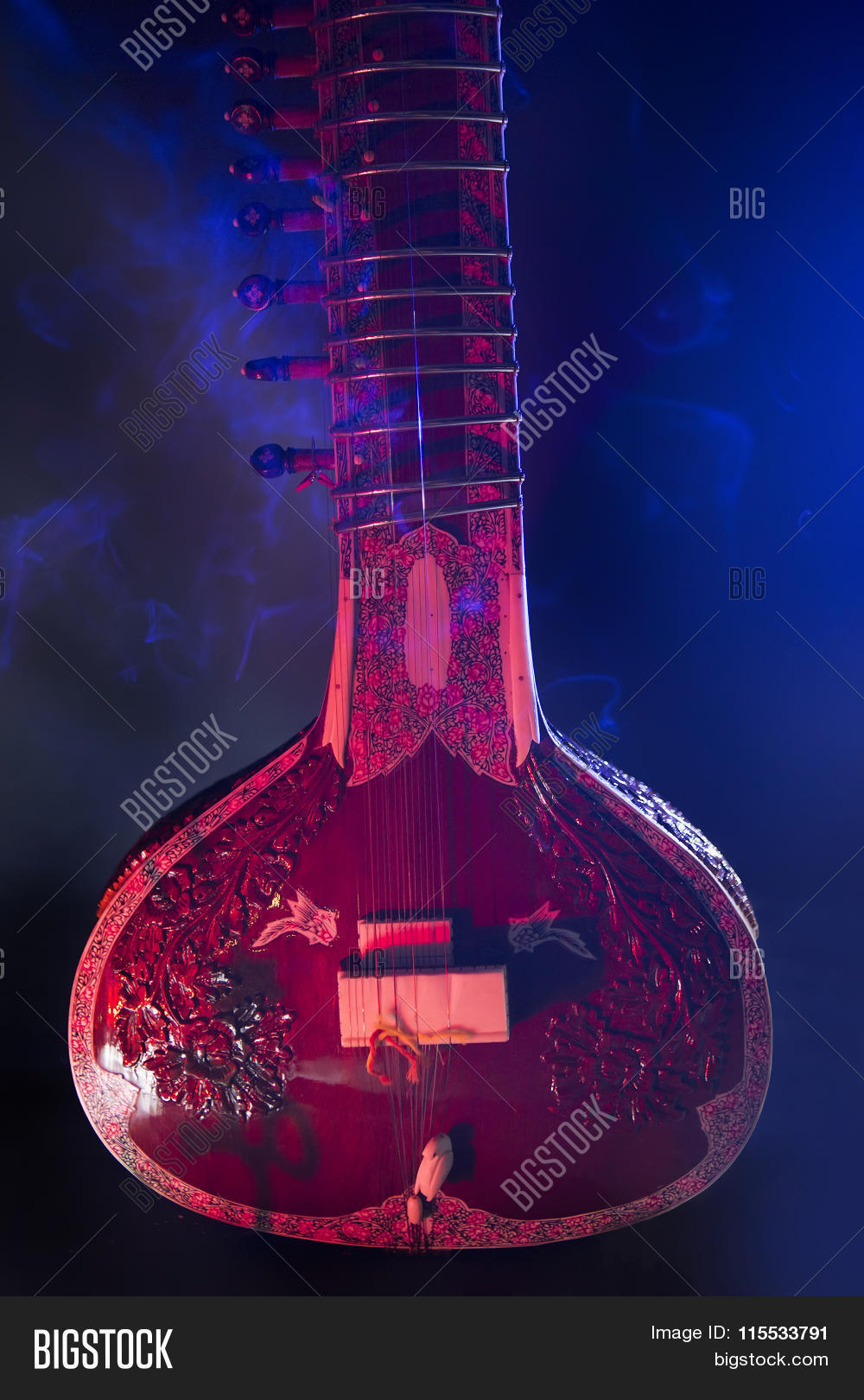 Sitar, String Image & Photo (Free Trial) | Bigstock