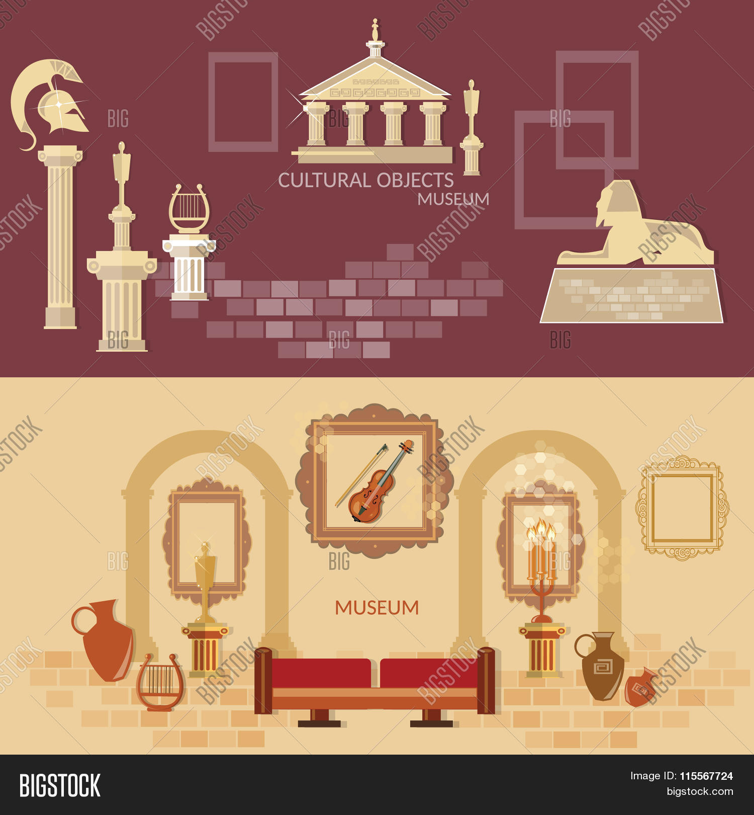 Archaeological Museum Vector & Photo (Free Trial) | Bigstock