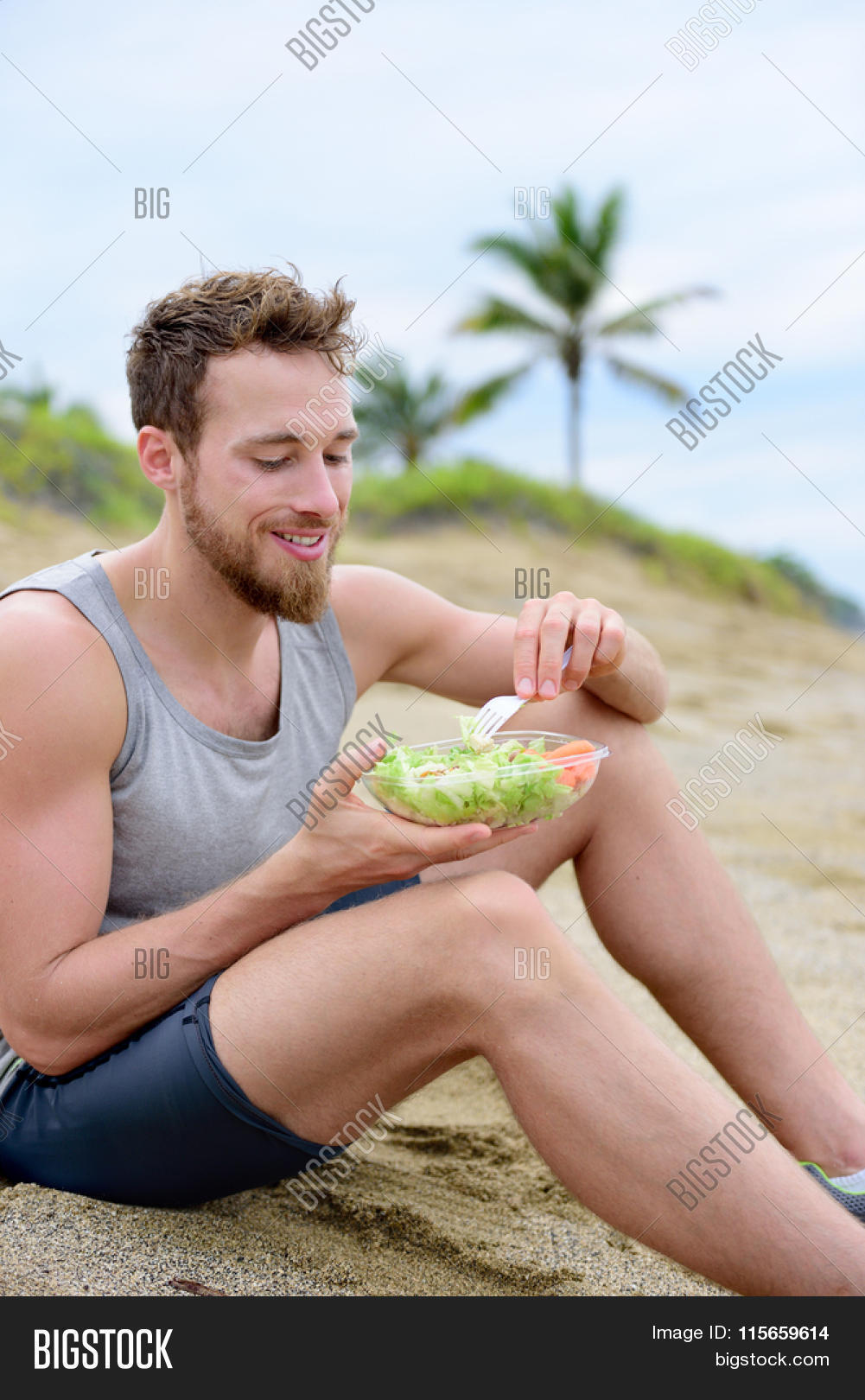 Healthy Fit Man On Image & Photo (Free Trial) | Bigstock
