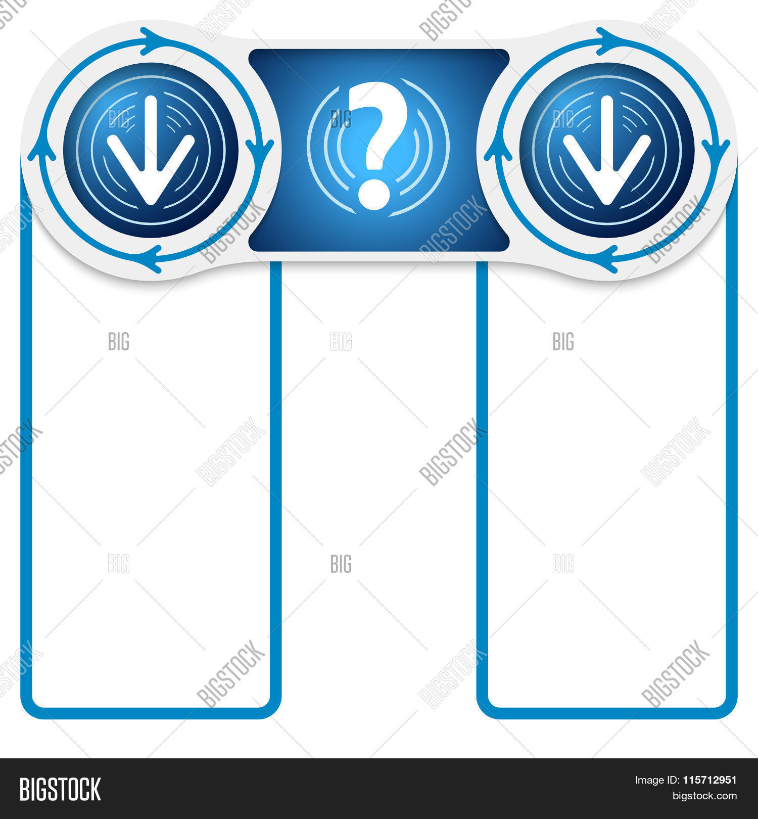 Question Mark Arrows Vector & Photo (Free Trial) | Bigstock