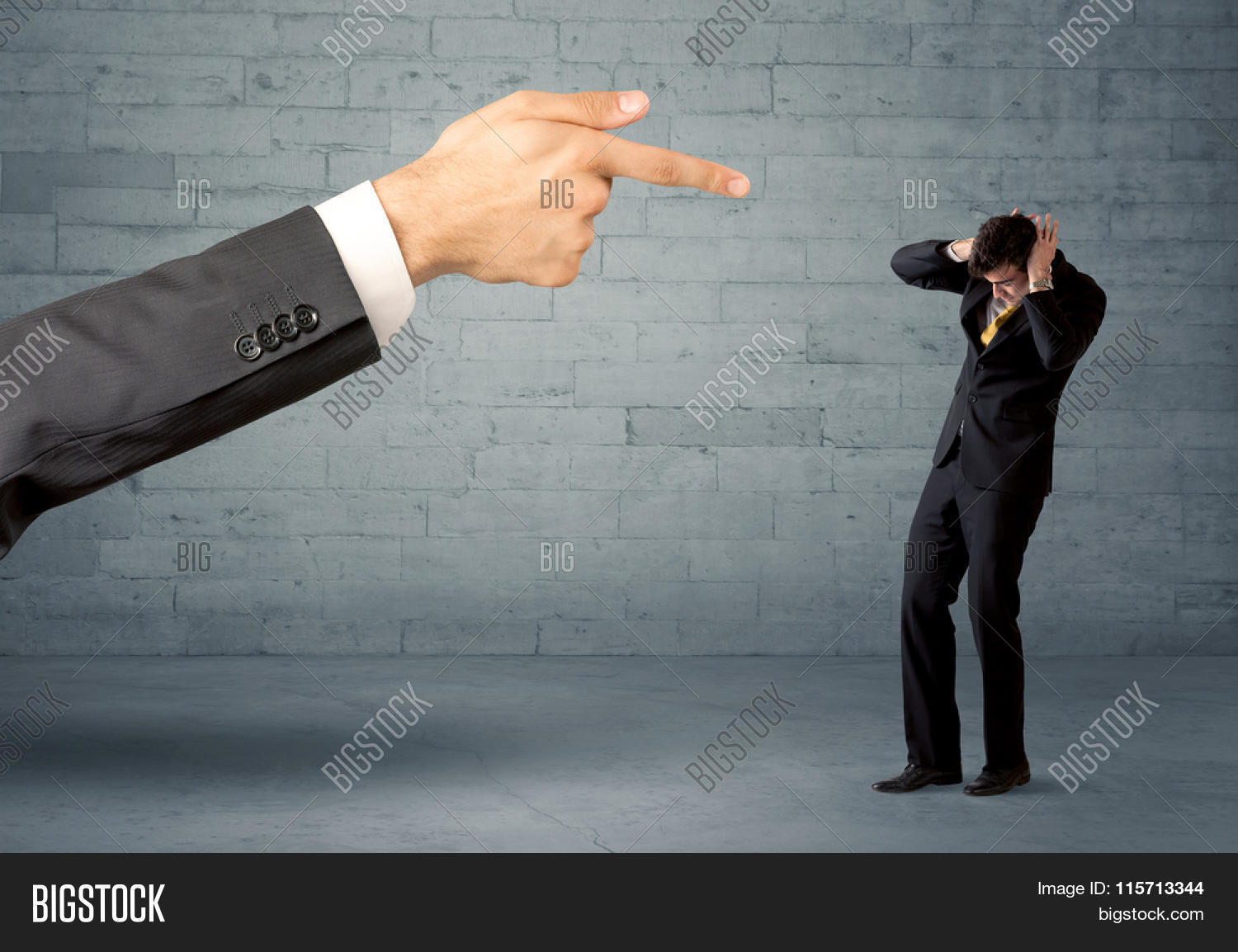Boss Firing Employee Image & Photo (Free Trial) | Bigstock
