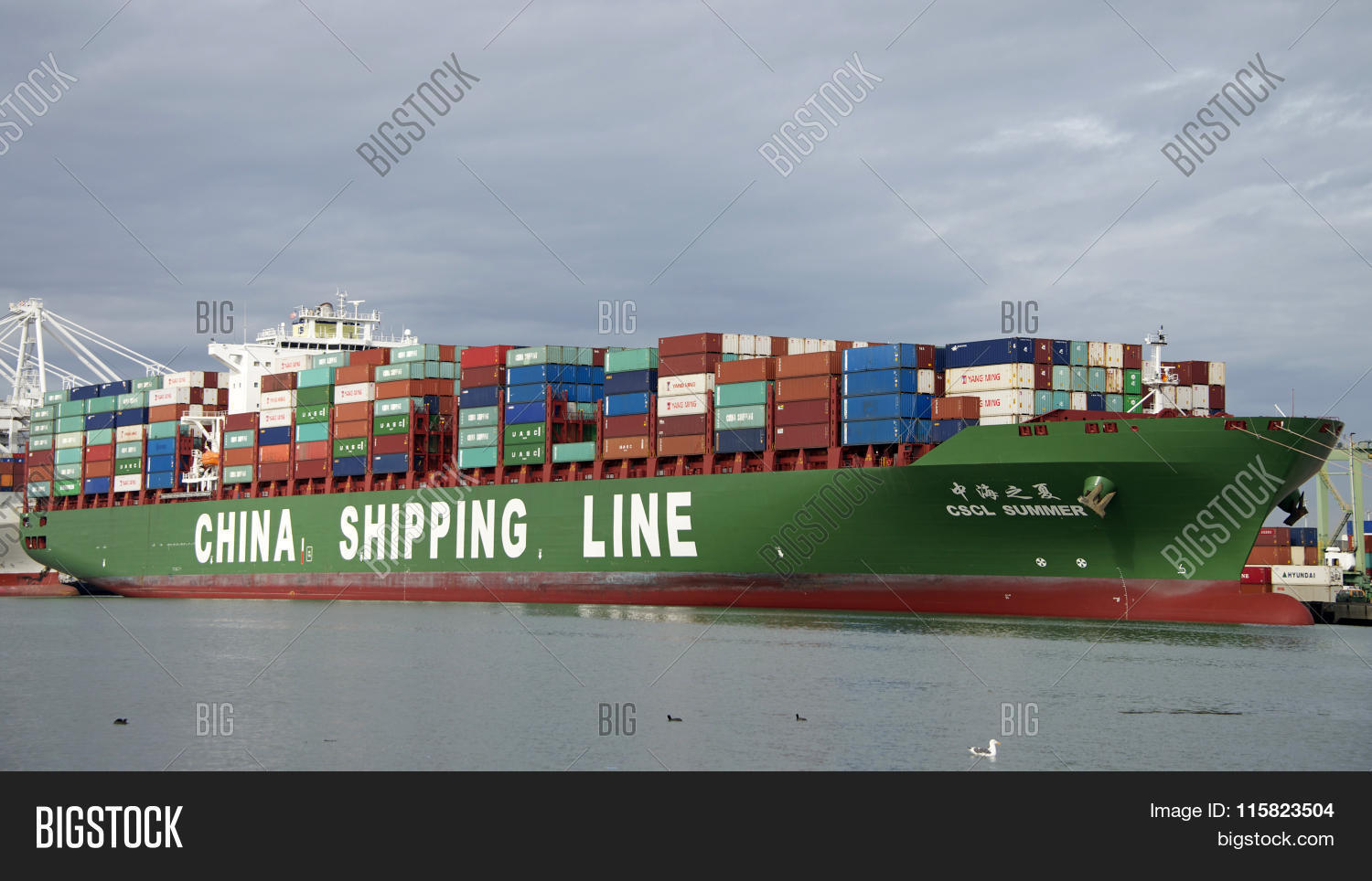 China Shipping Lines Image & Photo (Free Trial) | Bigstock
