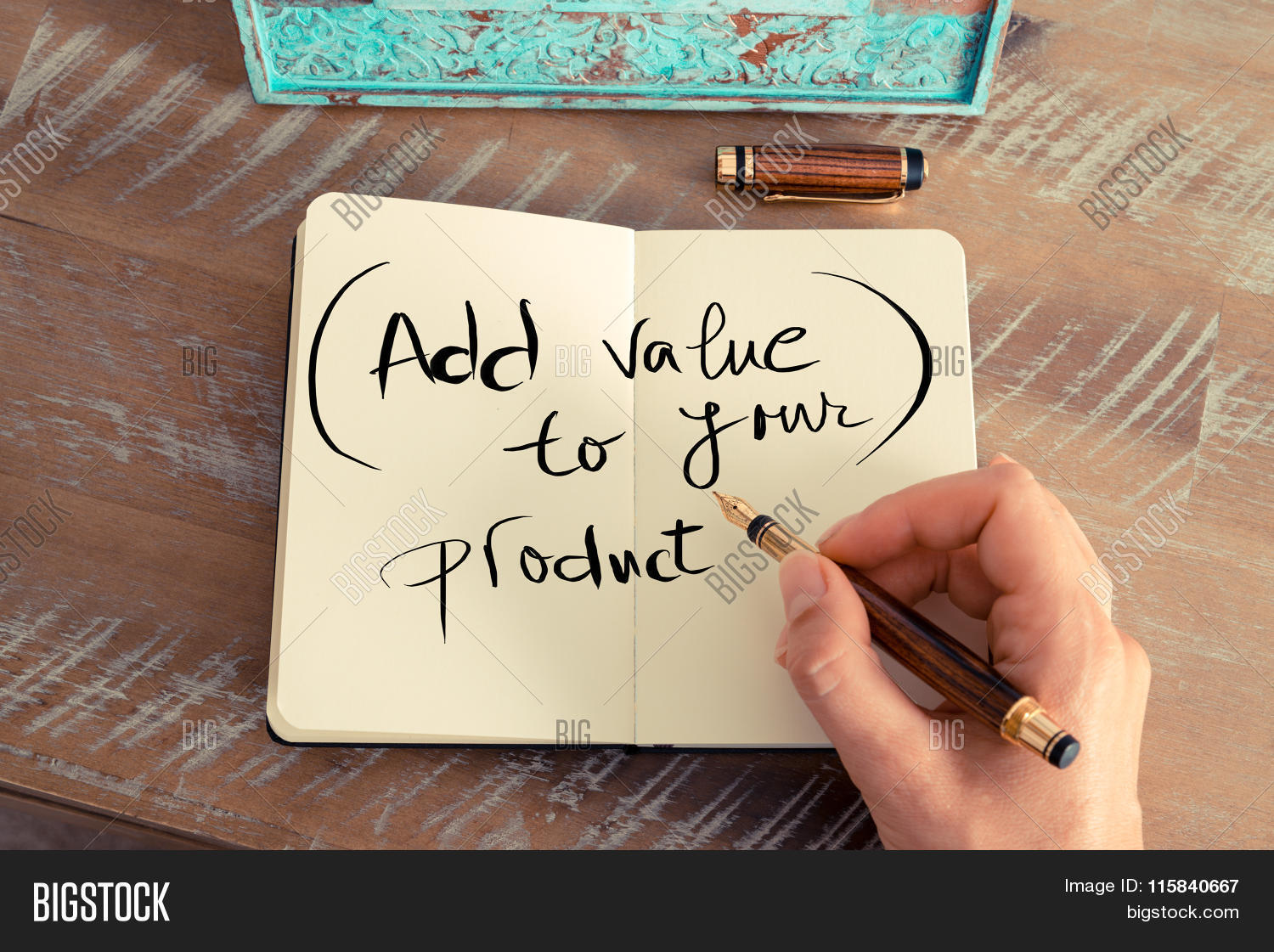 Handwritten Text Add Image & Photo (Free Trial) | Bigstock