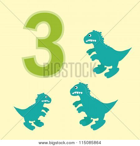 Number Three. Three Vector & Photo (Free Trial) | Bigstock