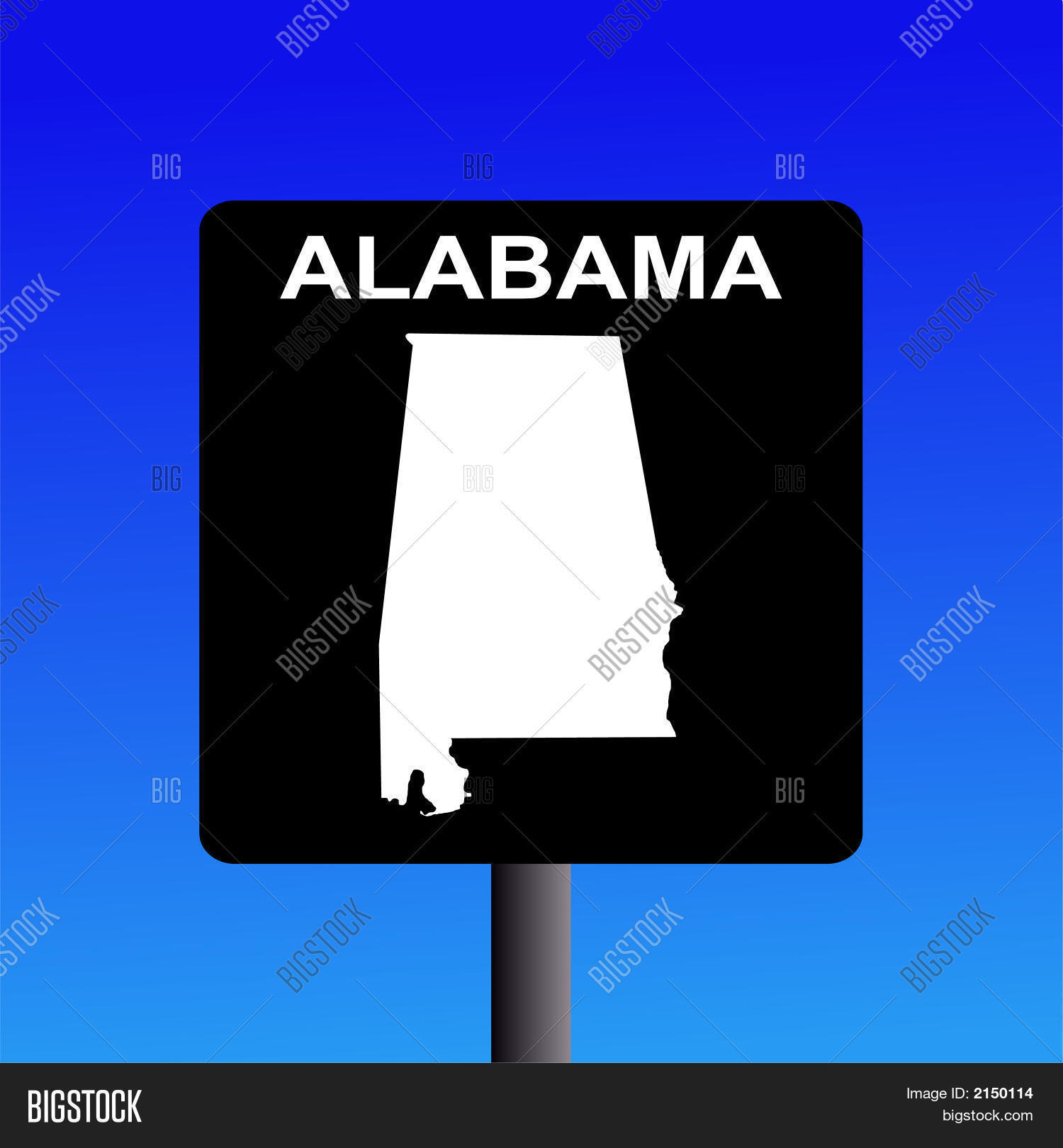 Alabama Highway Sign Image & Photo (Free Trial) | Bigstock