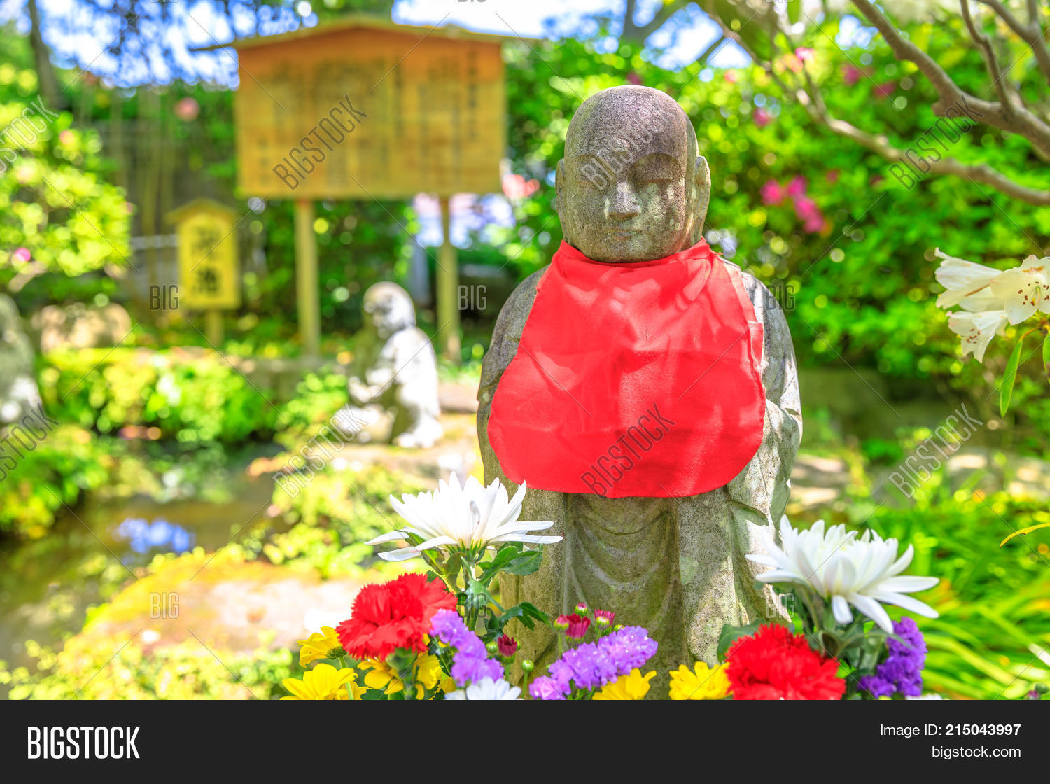 Close Stone Jizo Image & Photo (Free Trial) | Bigstock