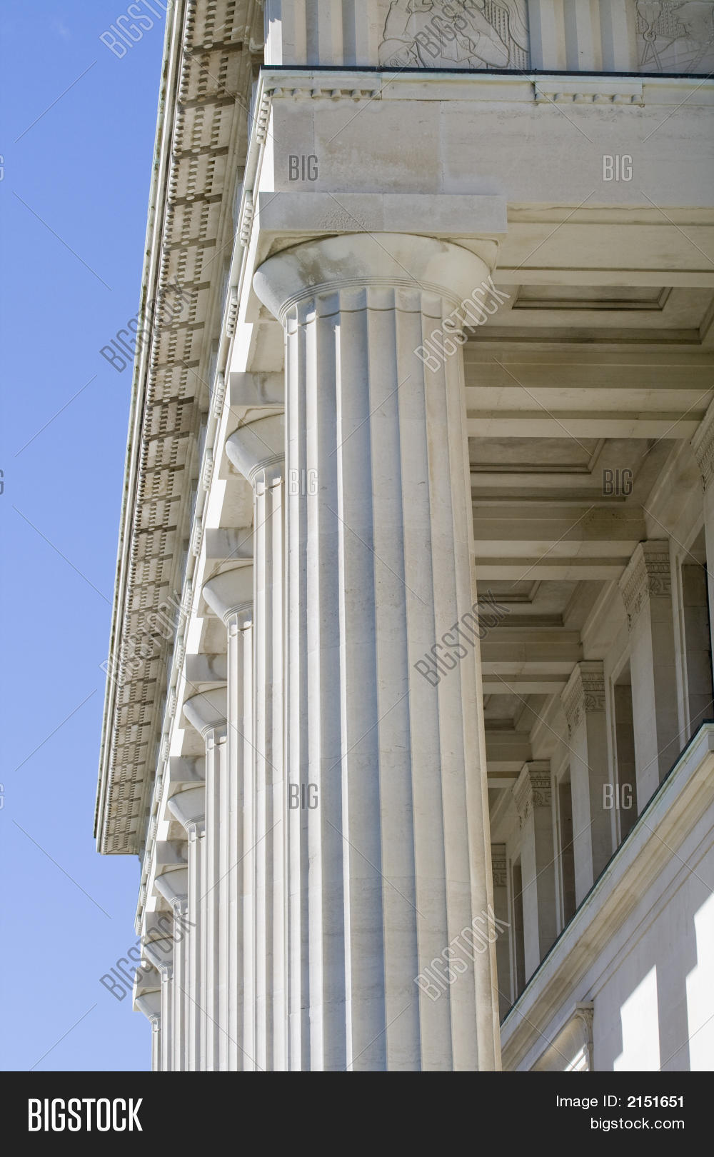 Stone Columns Portico Image & Photo (Free Trial) | Bigstock