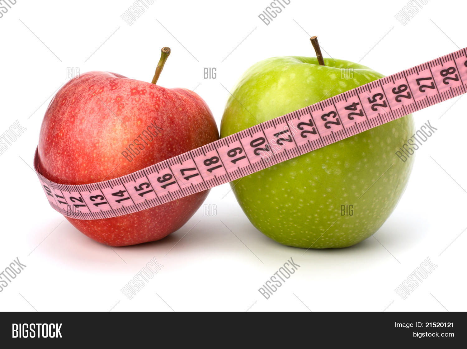 Apple Tape Measure Image & Photo (Free Trial) | Bigstock