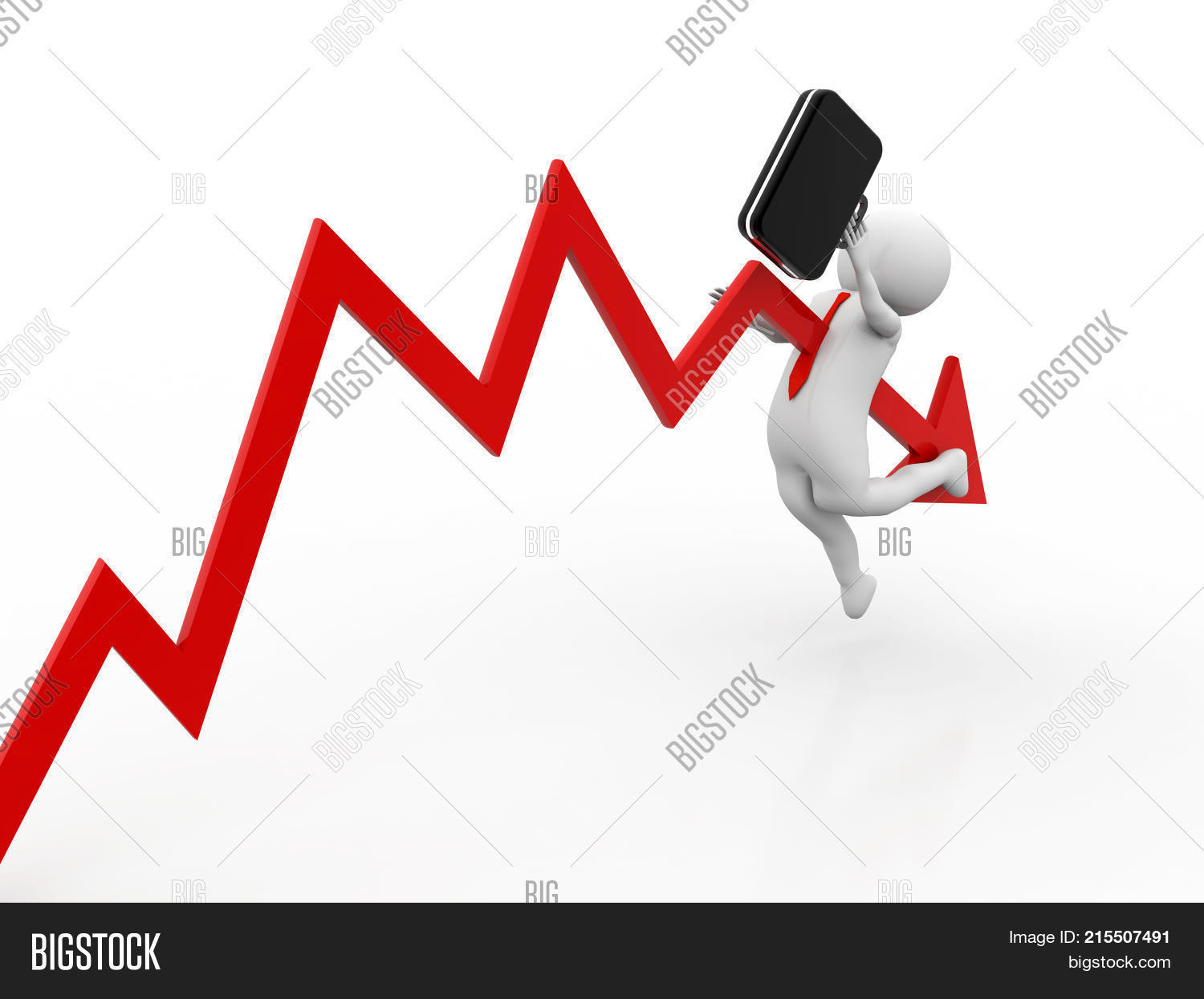 Stock Market Falling, Image & Photo (Free Trial) | Bigstock