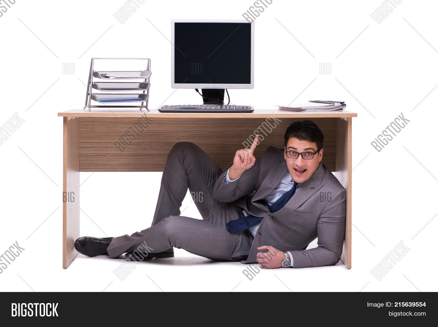 Businessman Hiding Image & Photo (Free Trial) | Bigstock