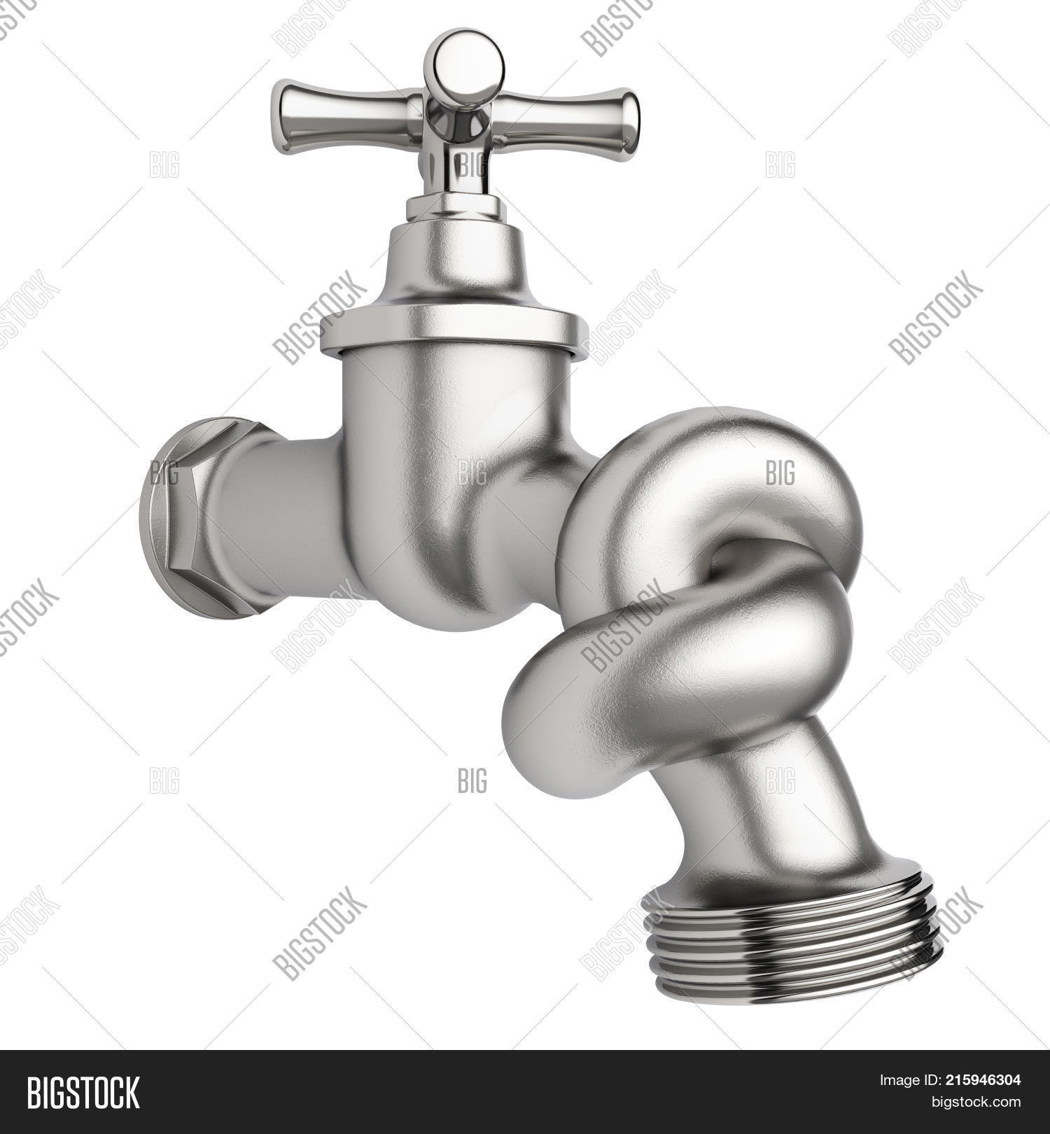Faucet Tied Knot Image & Photo (Free Trial) | Bigstock