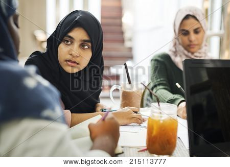 Group Muslim Students Image & Photo (Free Trial) | Bigstock