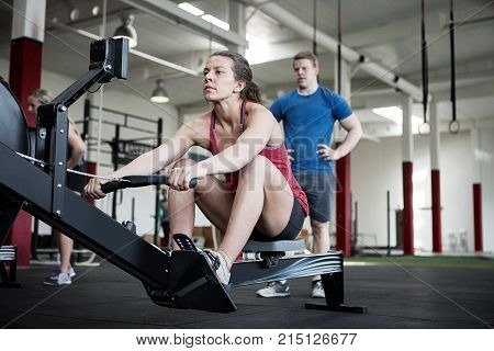 Rowing Workout Images, Illustrations, Vectors - Rowing Workout Stock ...