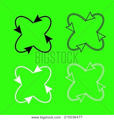 Arrow Loop Images, Illustrations, Vectors - Arrow Loop Stock Photos ...