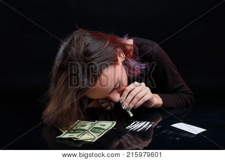 Young Girl Drug Addict Image & Photo (Free Trial) | Bigstock
