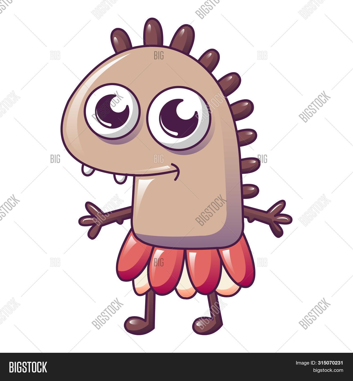 Cute Hug Monster Icon Image & Photo (Free Trial) | Bigstock