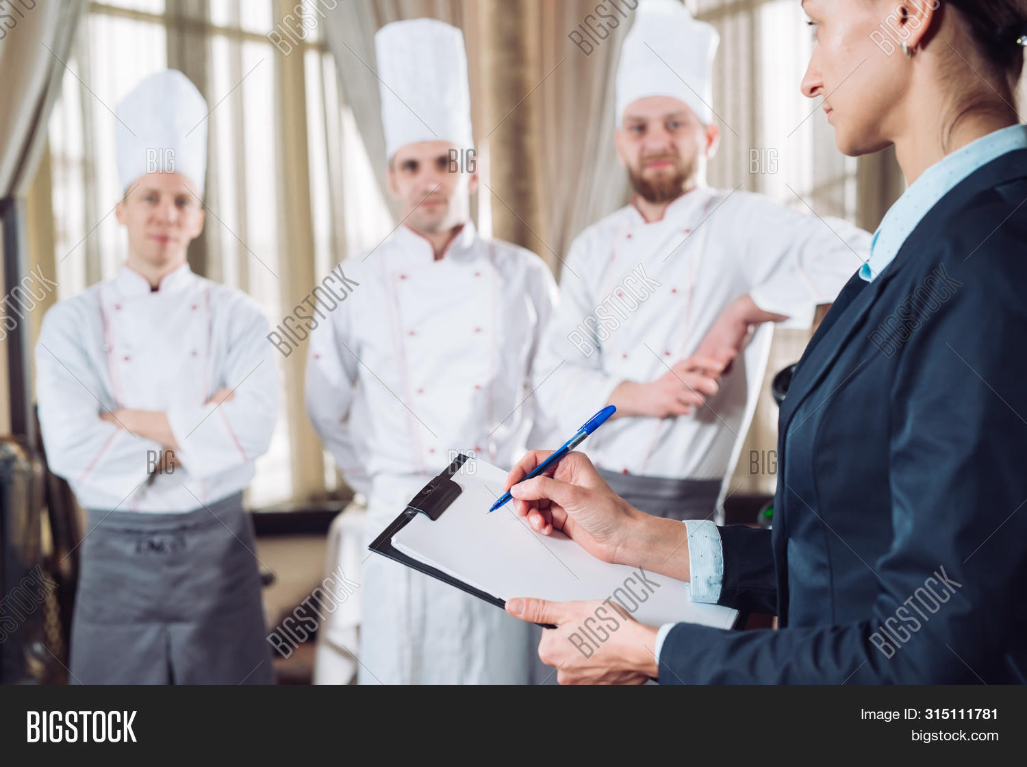 Restaurant Manager His Image & Photo (Free Trial) | Bigstock