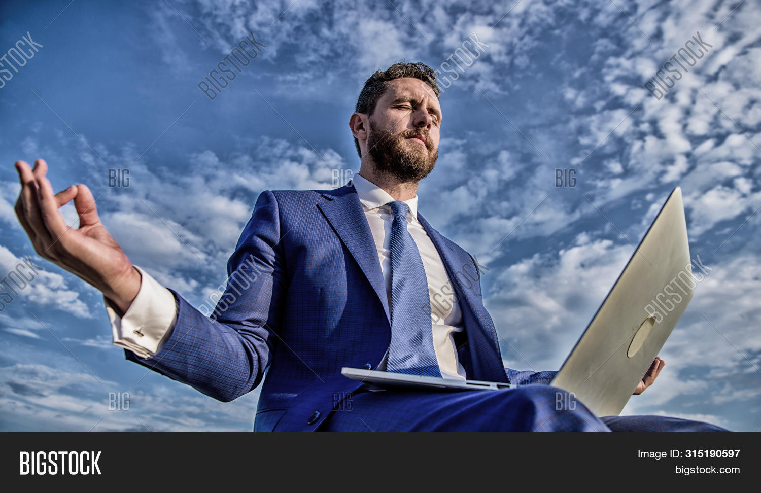 Man Try Keep His Mind Image & Photo (Free Trial) | Bigstock