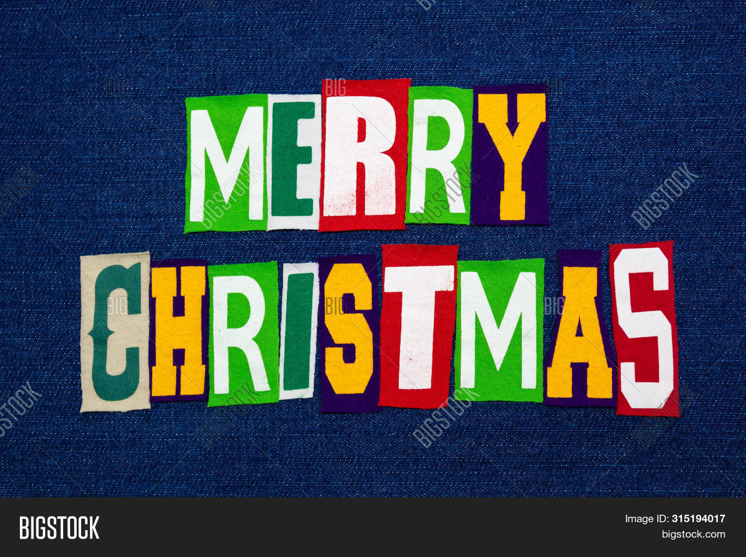 Merry Christmas Word Image & Photo (Free Trial) | Bigstock