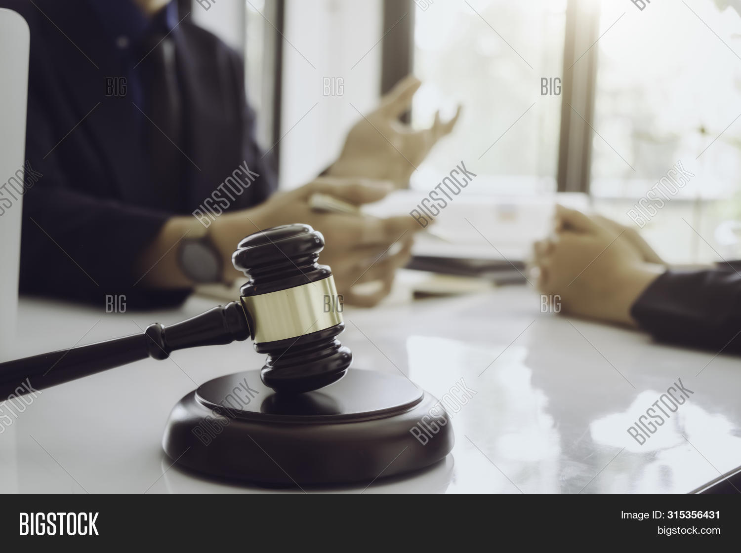 Justice Lawyer Meeting Image & Photo (Free Trial) | Bigstock