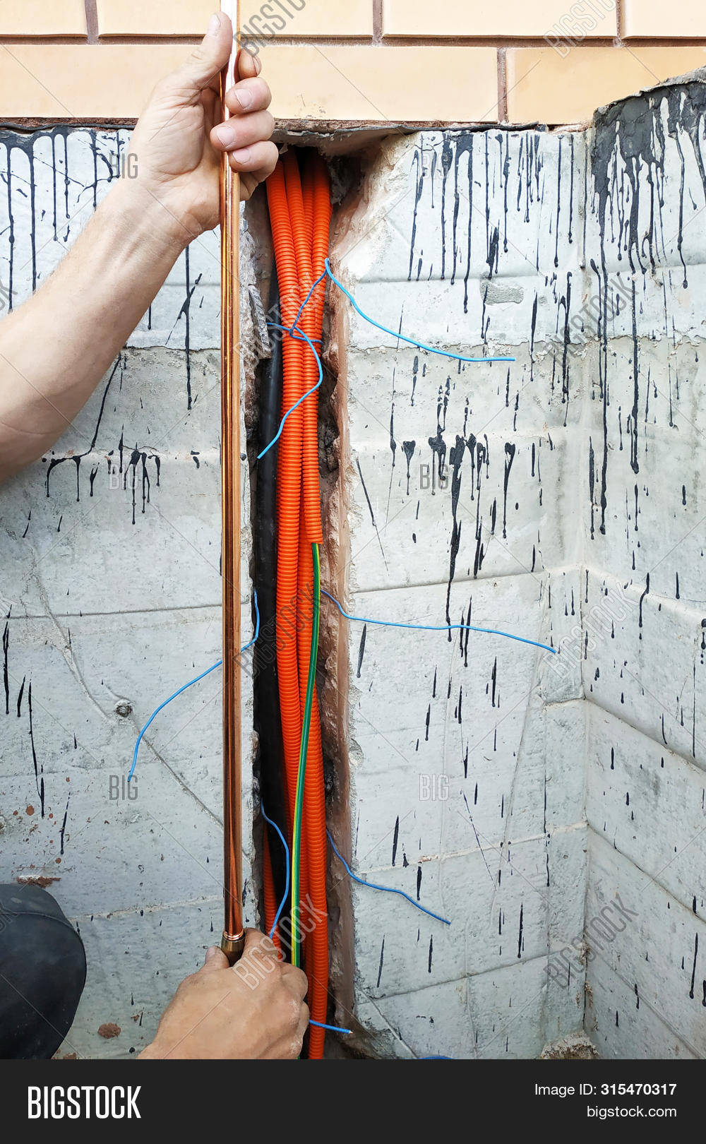 Connection Copper Tube Image & Photo (Free Trial) | Bigstock