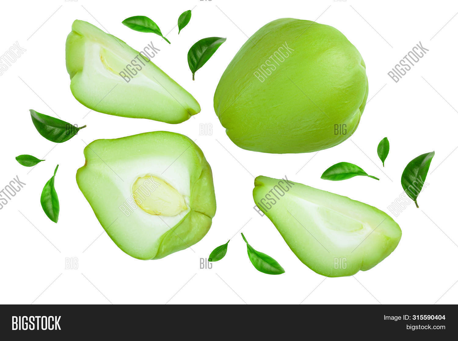 Fresh Chayote Image & Photo (Free Trial) | Bigstock