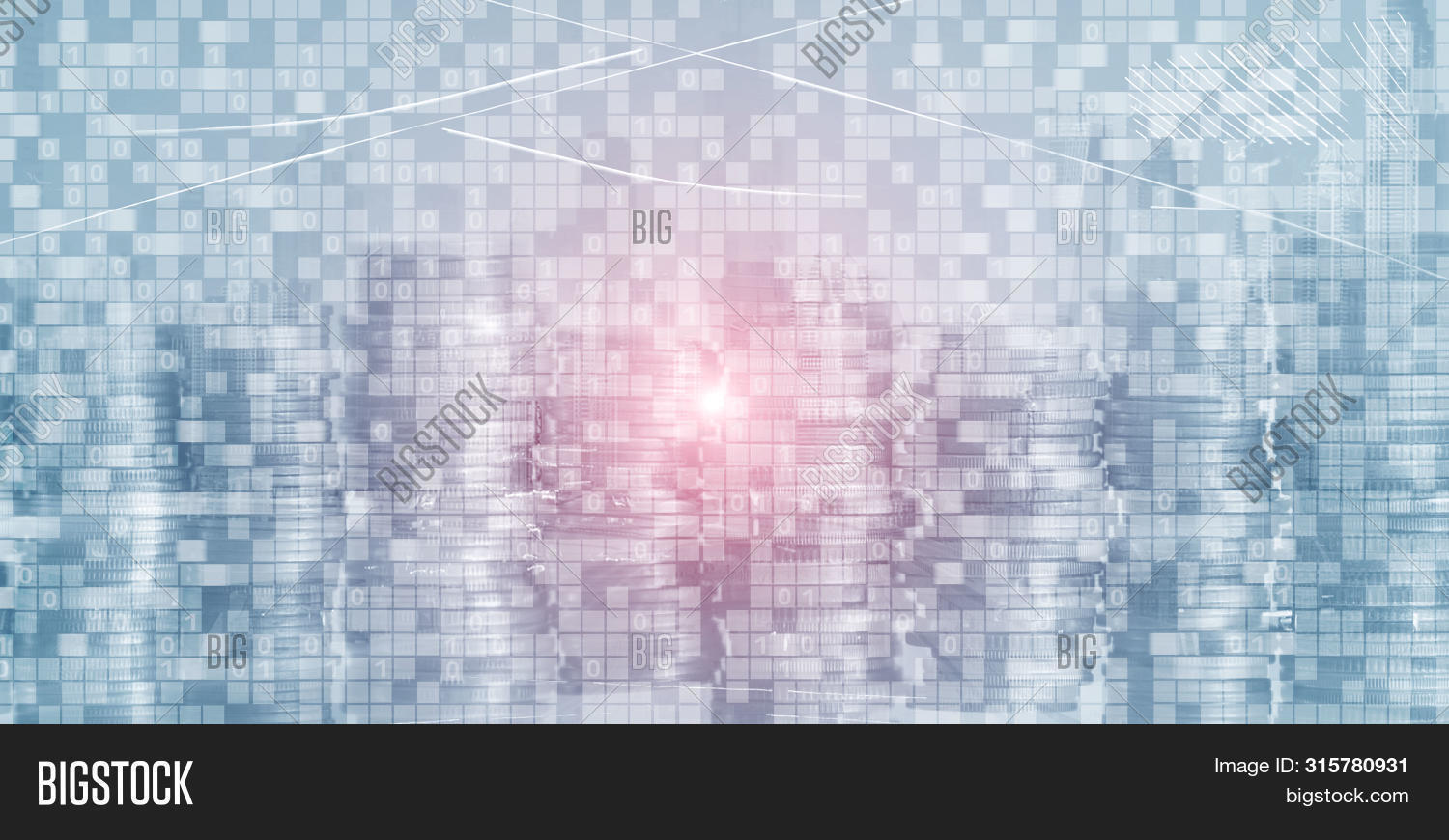 Digital Binary Code Image & Photo (Free Trial) | Bigstock