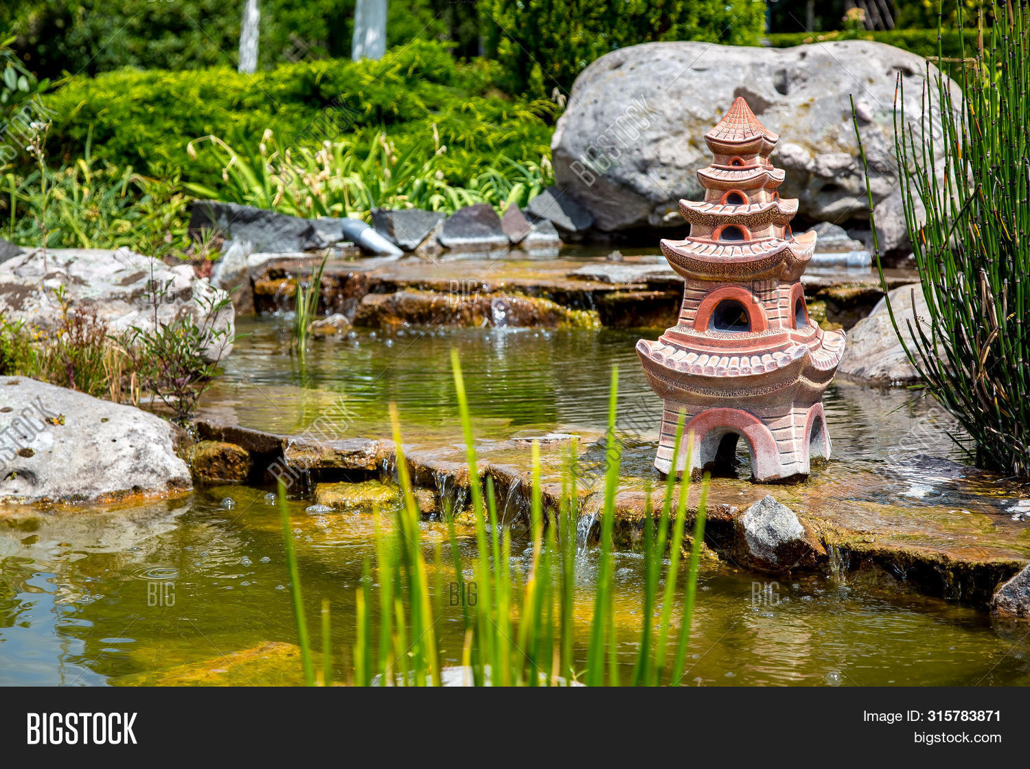 Artificial Pond Image & Photo (Free Trial) | Bigstock