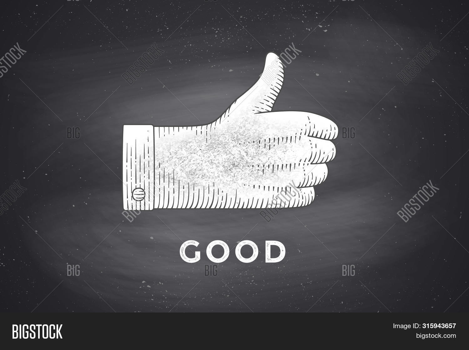 Drawing Hand Sign Image & Photo (Free Trial) | Bigstock