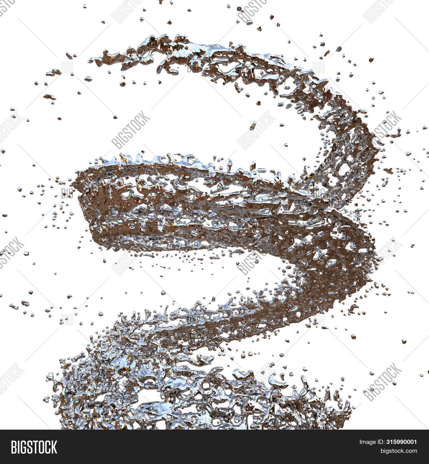 Splash Liquid Metal. Image & Photo (Free Trial) | Bigstock
