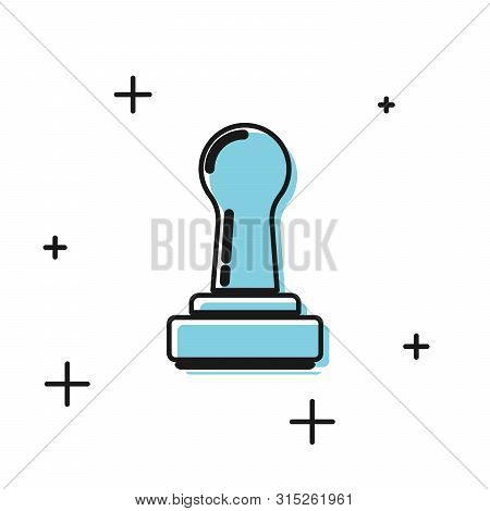 Black Stamp Icon Vector & Photo (Free Trial) | Bigstock