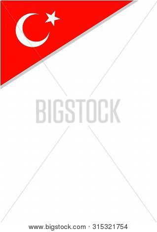 Turkish Flag Corner Vector & Photo (Free Trial) | Bigstock