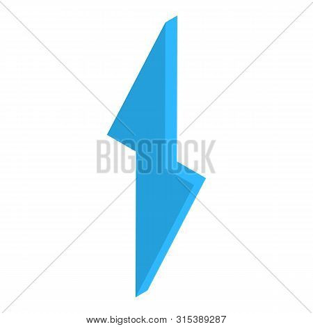 Blue Lightning Bolt Vector & Photo (Free Trial) | Bigstock