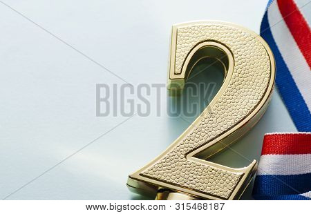 2nd Place Runner Gold Image & Photo (Free Trial) | Bigstock