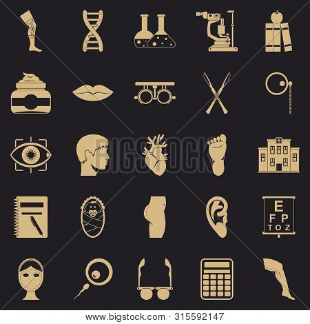Assay Icons Set. Image & Photo (Free Trial) | Bigstock