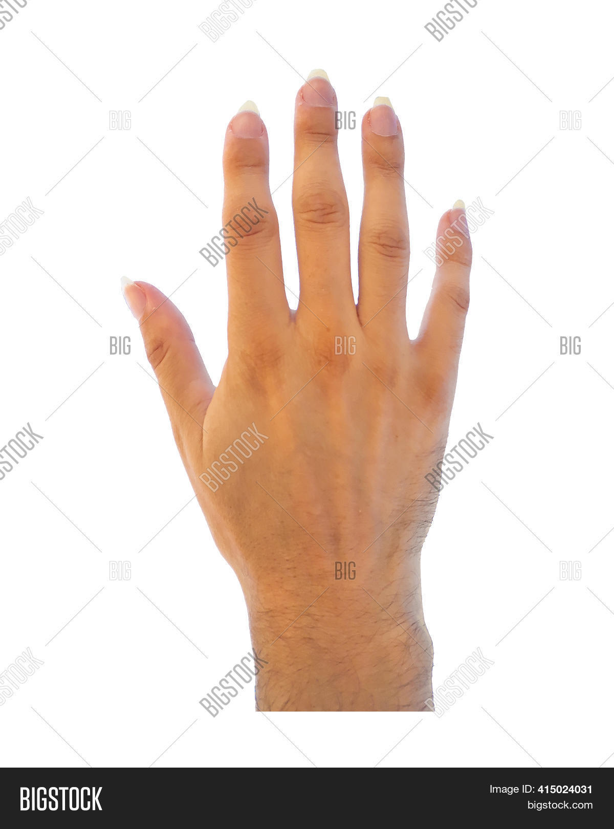 Hands Large Nails Image & Photo (Free Trial) | Bigstock