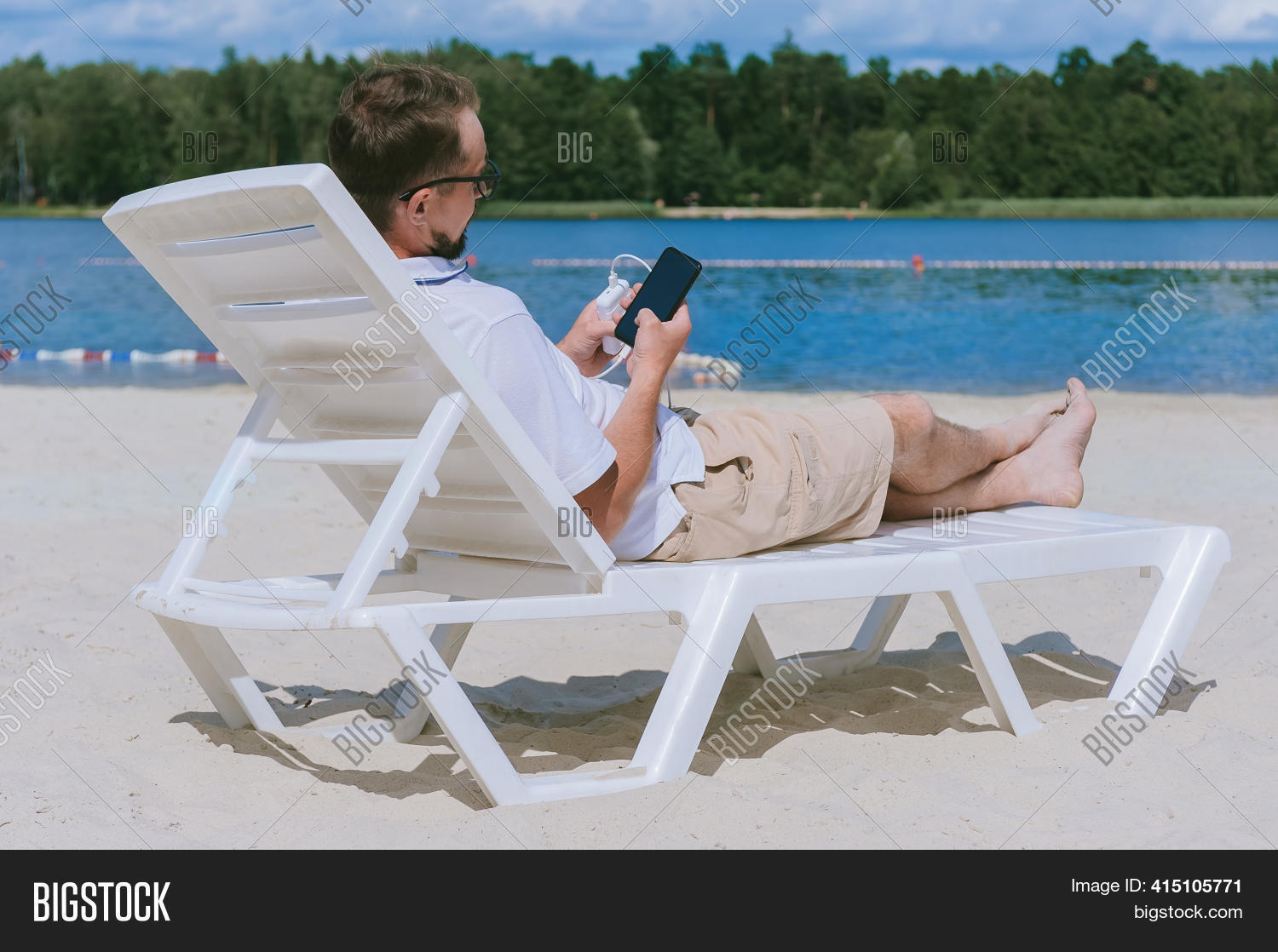 Portrait Man Lies On Image & Photo (Free Trial) | Bigstock