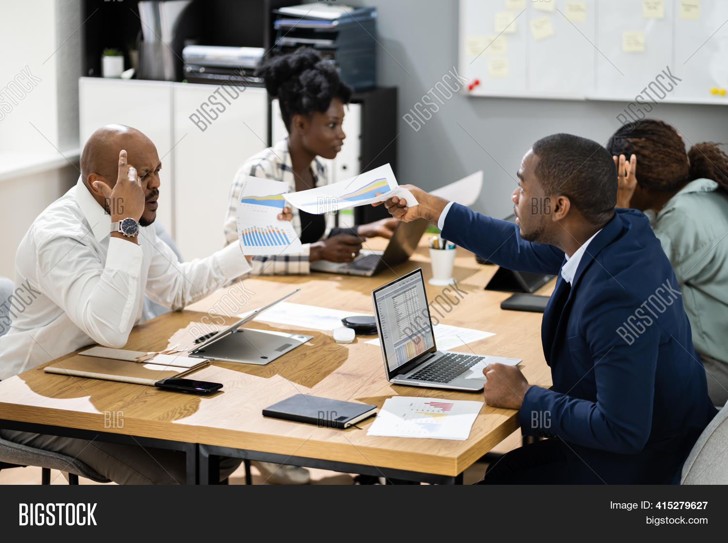 Angry Office Business Image & Photo (Free Trial) | Bigstock