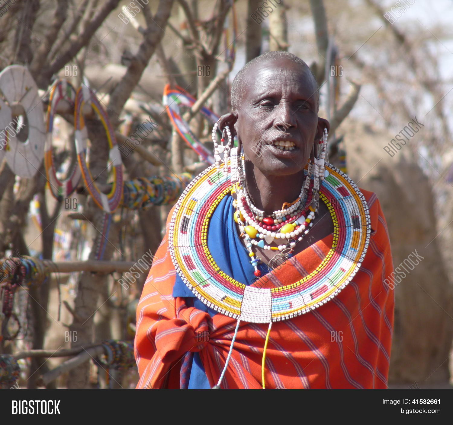 Masai Woman Image & Photo (Free Trial) | Bigstock