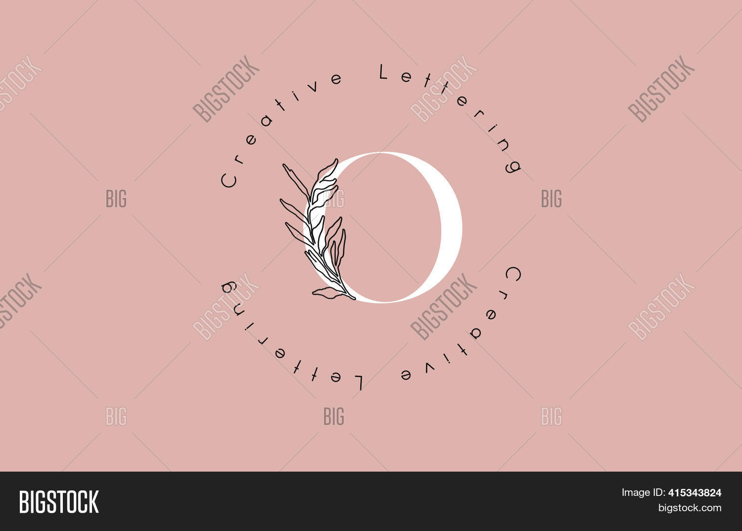 White Letter O Logo Vector & Photo (Free Trial) | Bigstock