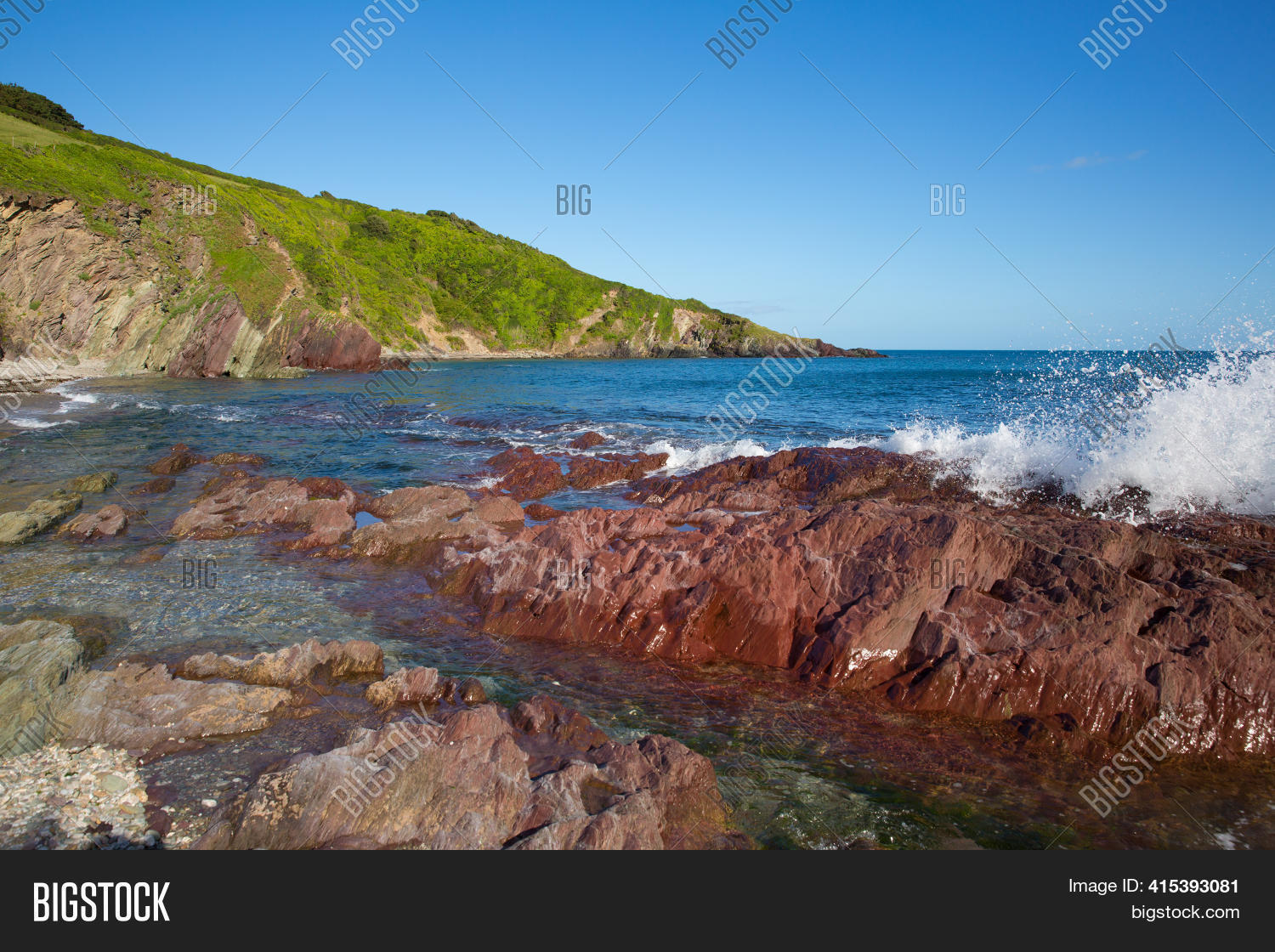 Red Coloured Rocks Image & Photo (Free Trial) | Bigstock