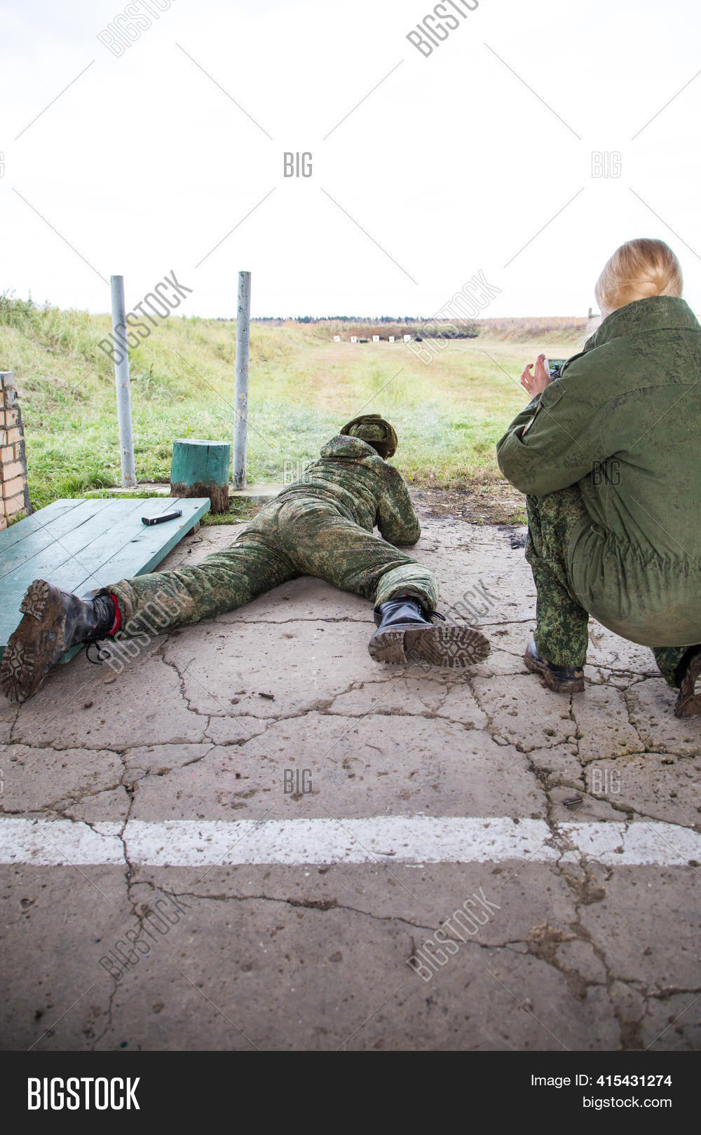 Man Shooting Target. Image & Photo (Free Trial) | Bigstock